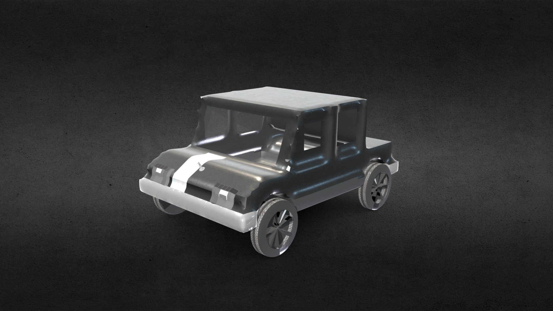 car game low poly - 3D model by asassart (@asass3) [7b43ad7] - Sketchfab