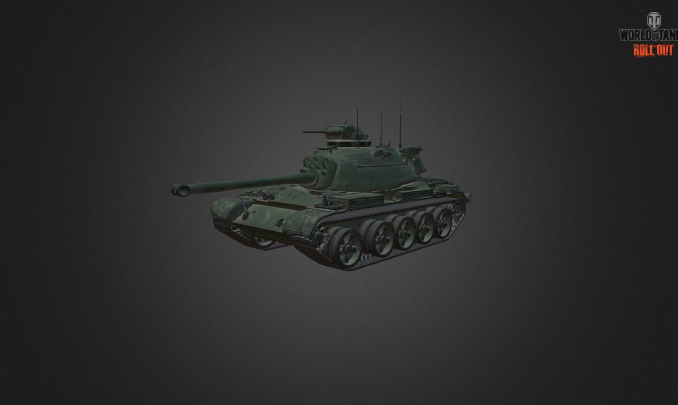 59 Patton - 3D model by Wargaming.net (@wargaming) [7b446d7] - Sketchfab