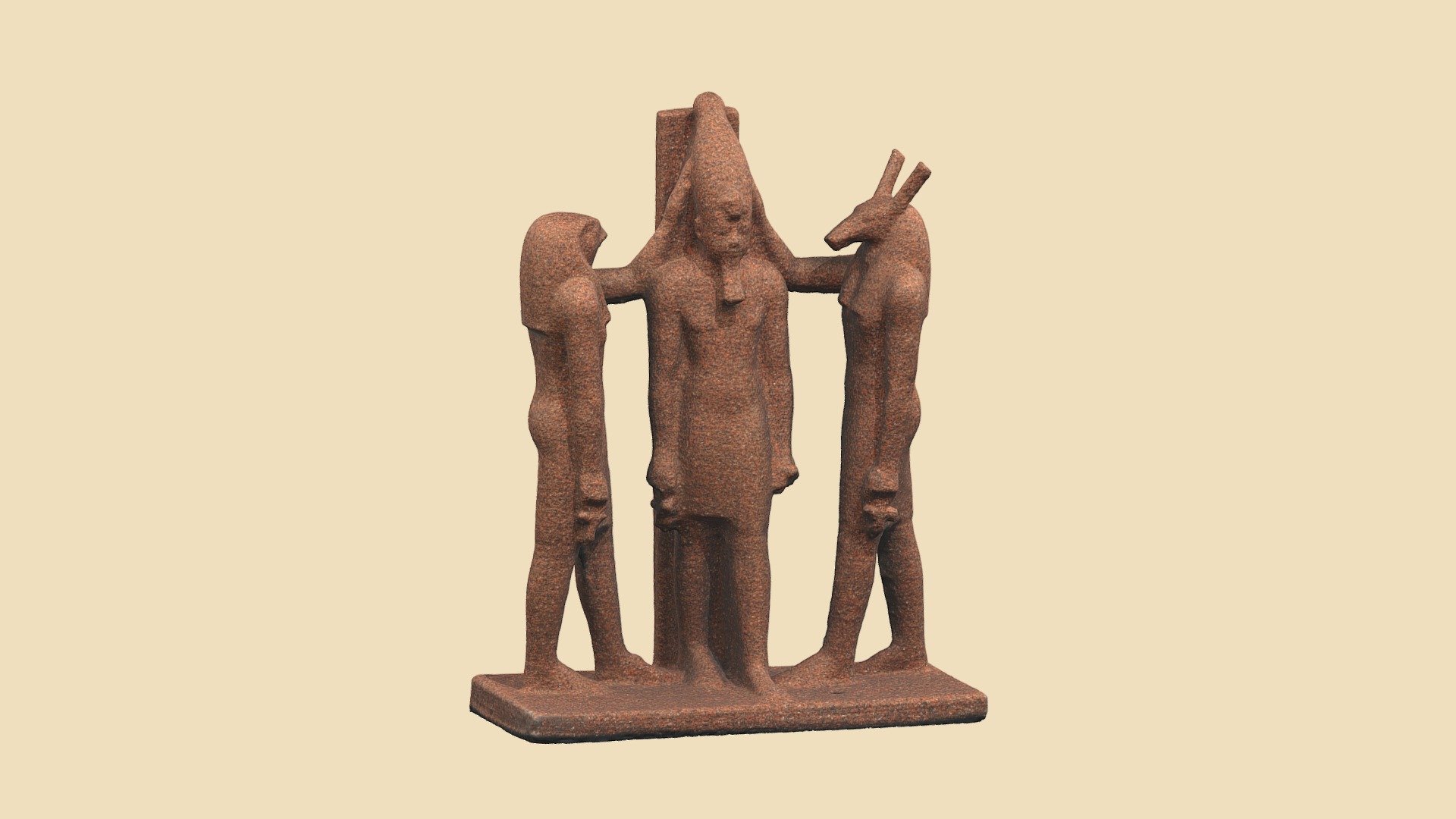 Three Figure Statue - 3D model by TylerWeisenberger [7b44aab] - Sketchfab