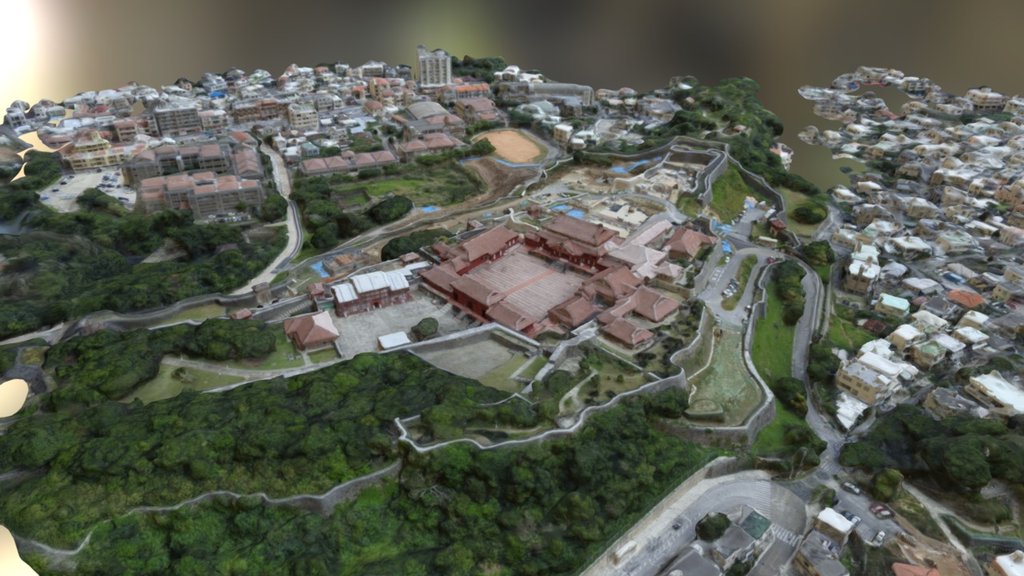 Shuri Castle Okinawa (K.Y) - 3D model by Yonezawa [7b44cb5] - Sketchfab