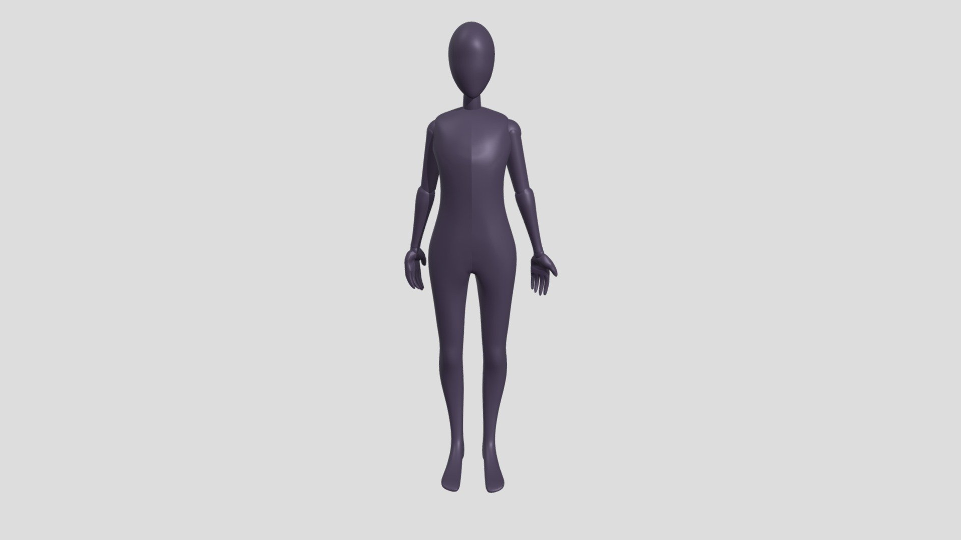Week5_charecter_block_out - 3D model by jenevakarem [7b454ca] - Sketchfab