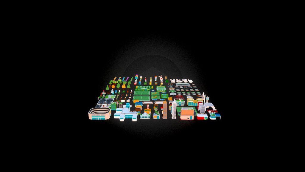 Test City - 3D model by JPV Assets (@JPVAssets) [7b46531] - Sketchfab