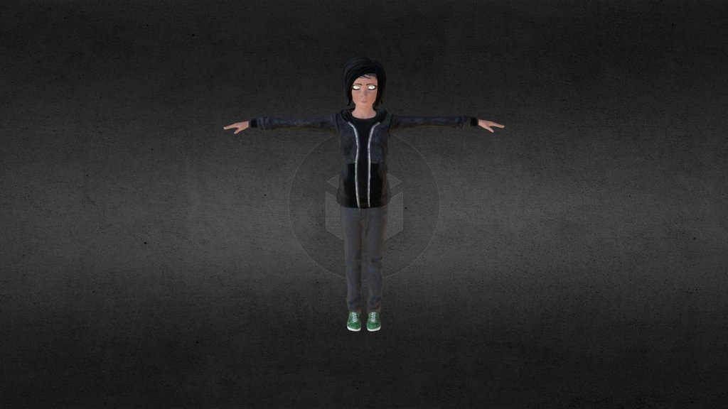 Aki Enlightened - 3D model by JustSamLOL [7b46714] - Sketchfab