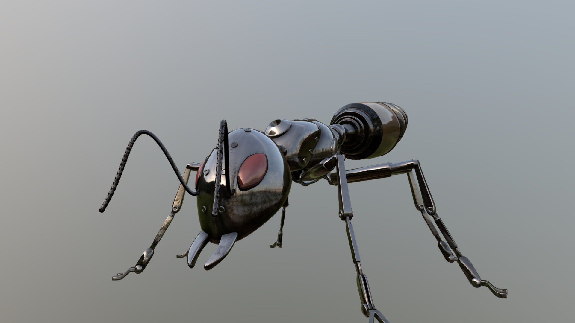robotic ant - 3D model by JacobIrvine [7b4700a] - Sketchfab