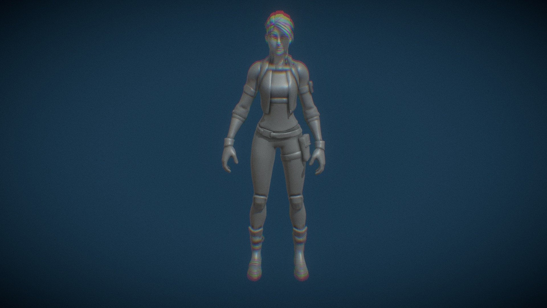 Fortnite noob - Download Free 3D model by T-spider-V [7b47387] - Sketchfab