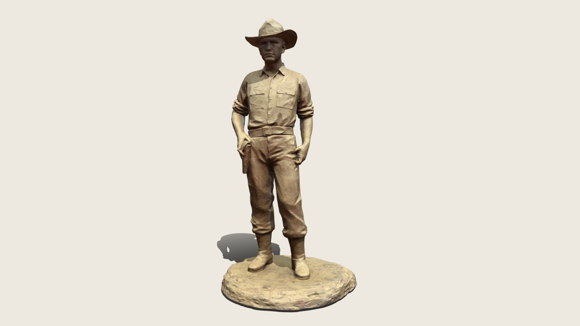 Statue Man - Buy Royalty Free 3D model by digikstudio [7b49c05 ...