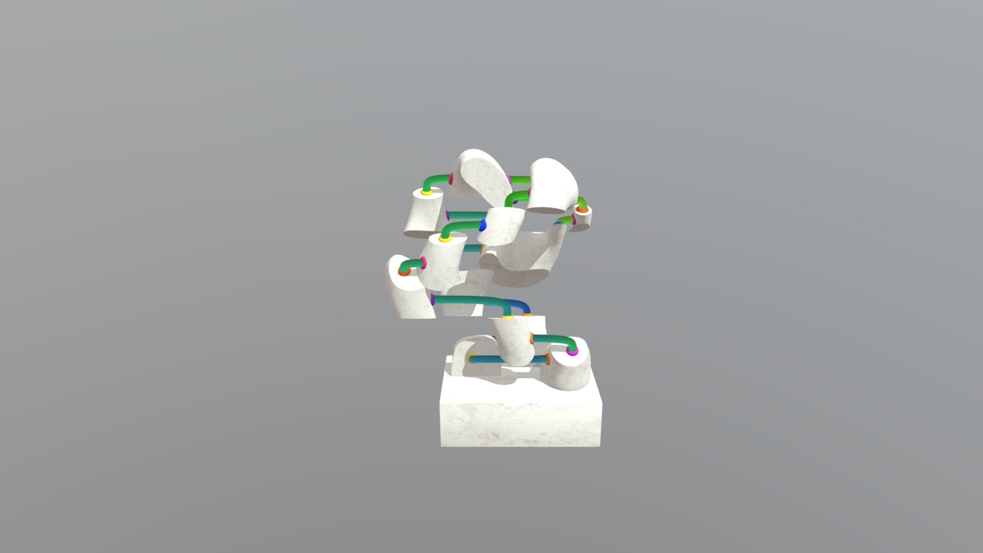 Jean Arp Sculpture - 3D model by Dweger (@mart.luigujoe) [7b49f03 ...
