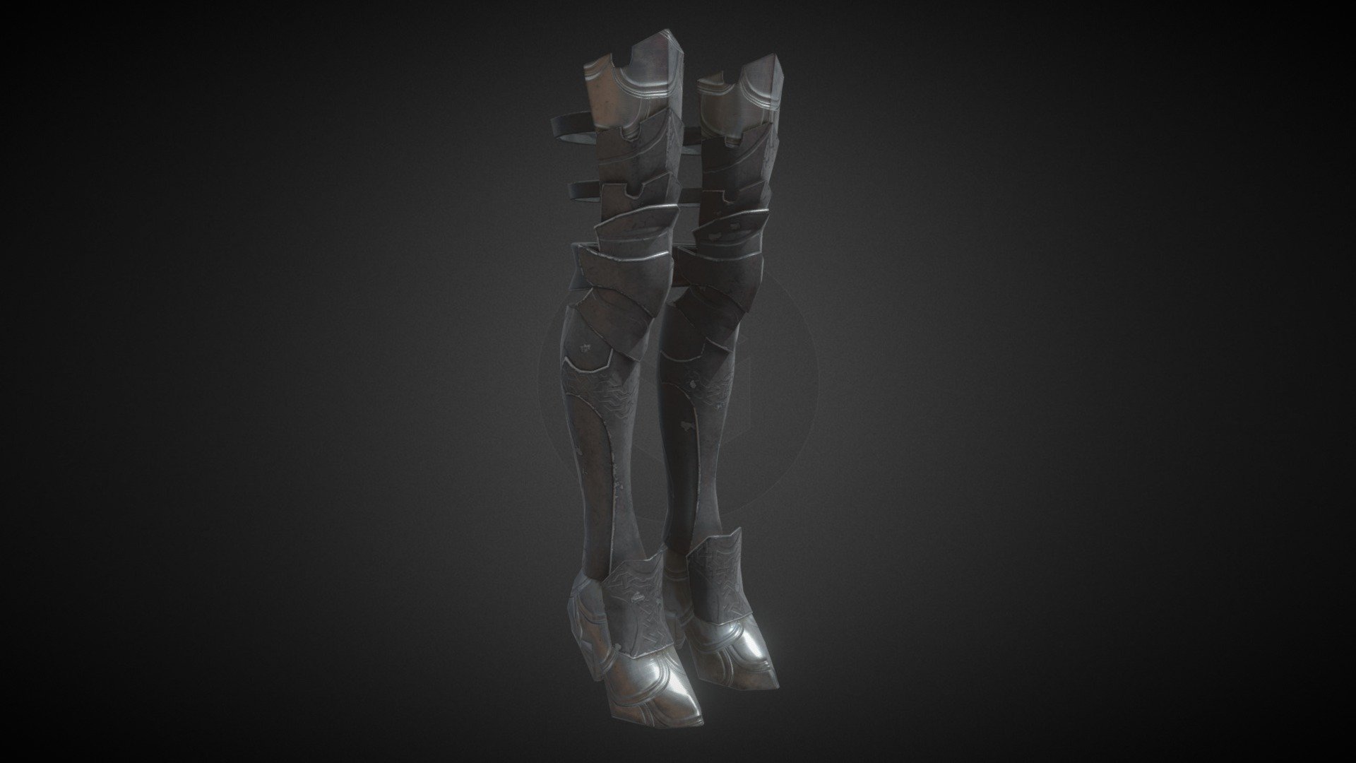 Valkyrie Warrior leg armor female - Buy Royalty Free 3D model by nongnong96 (@3Dstock) [7b4a87a ...