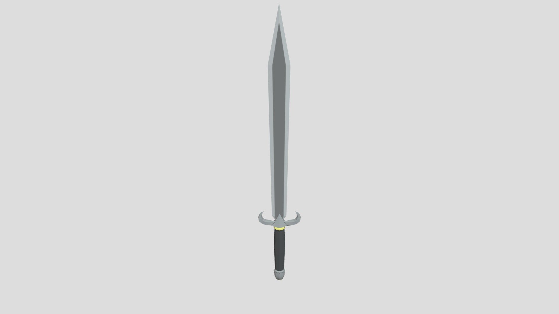Low Poly Sword - 3D model by mikael.vo [7b4afa7] - Sketchfab