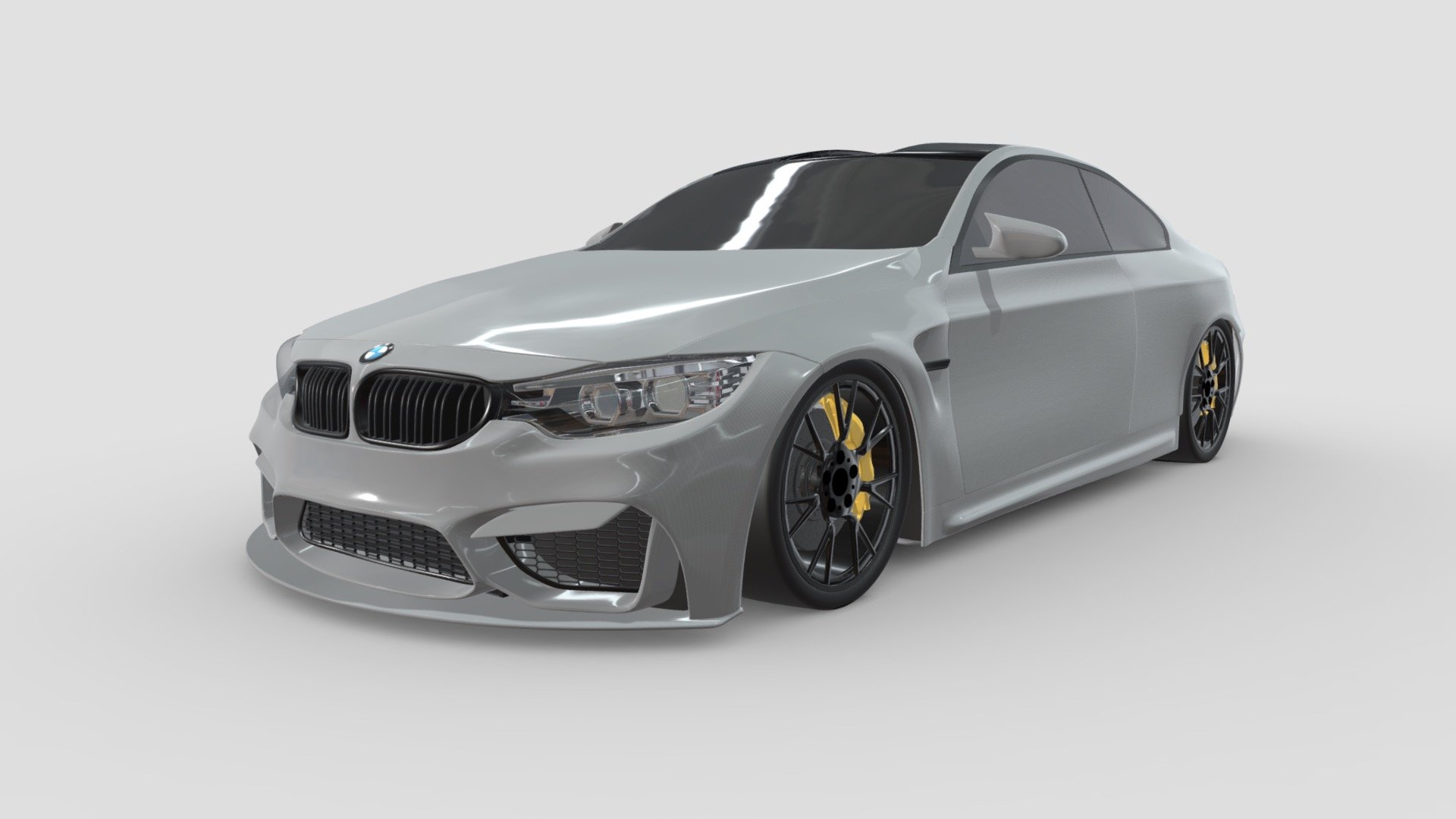 BMW M4 - lowp Blender 3d - 3D model by Cherkasov Mykyta (@Cherkasov_jpg ...