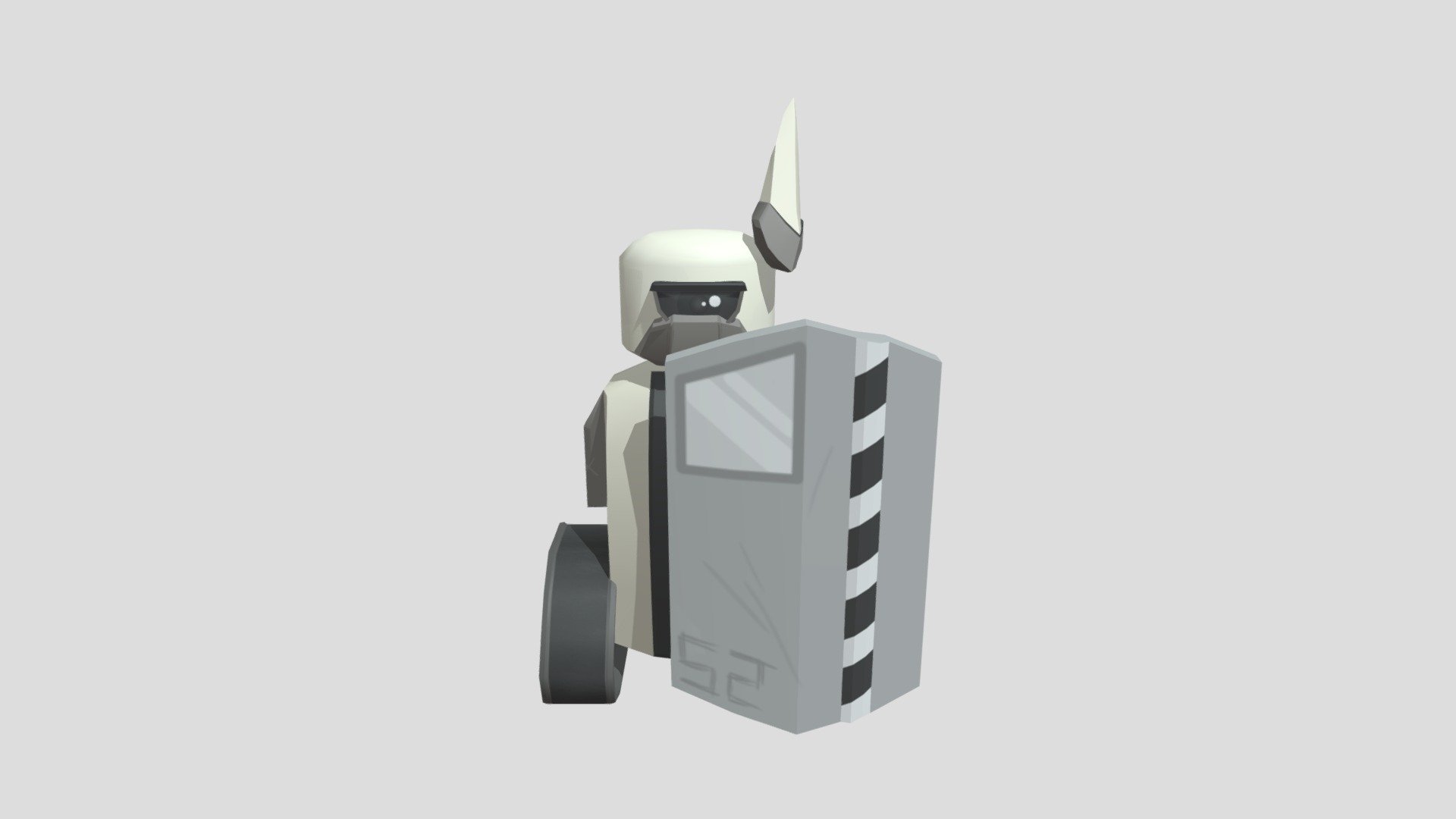 Shield Robot - Download Free 3D model by n0stardust (@noortjeschuur ...