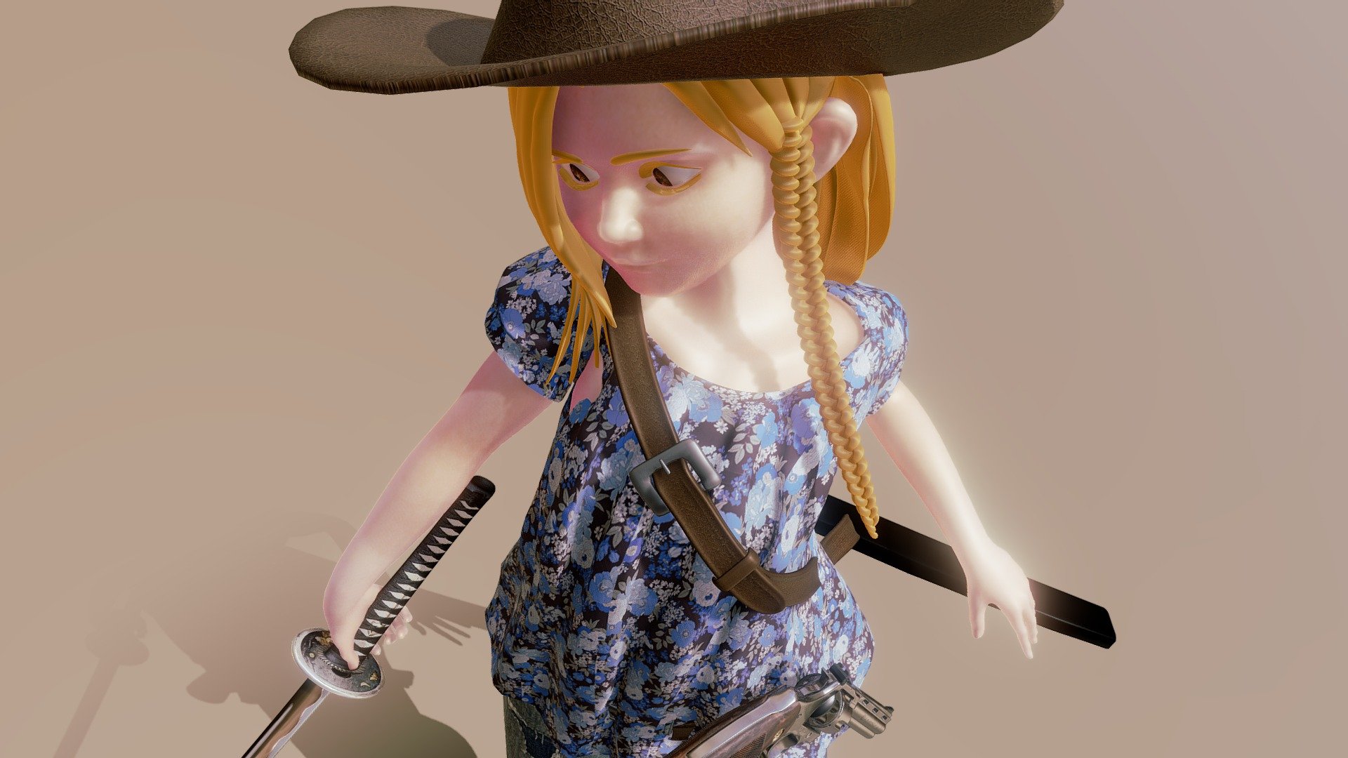 Judith Grimes - The Walking Dead - 3D model by Kogeniku [7b5230c] - Sketchfab