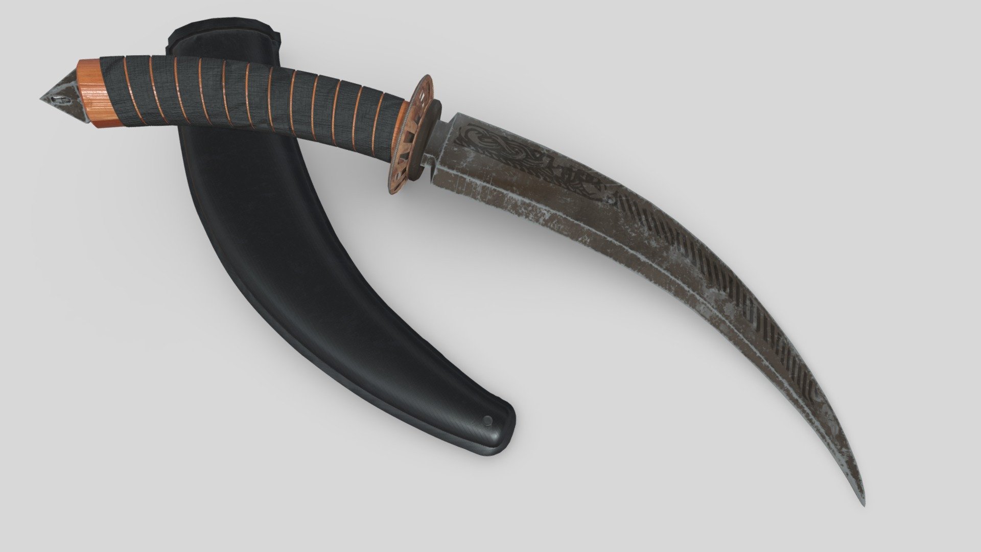 Dagger - 3D model by refaatosama46 [7b52753] - Sketchfab