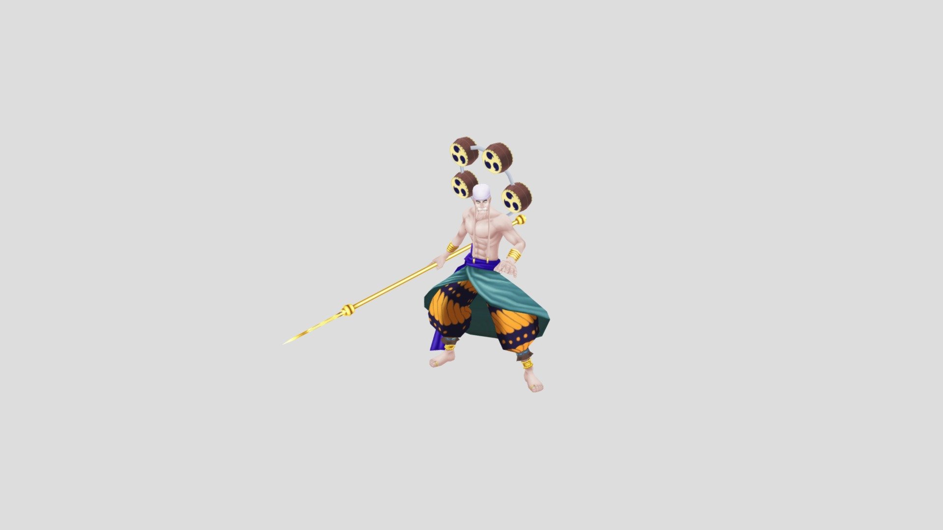 Enel (Eneru) - Download Free 3D model by Cyrone™ (@Cyrone) [7b527da ...