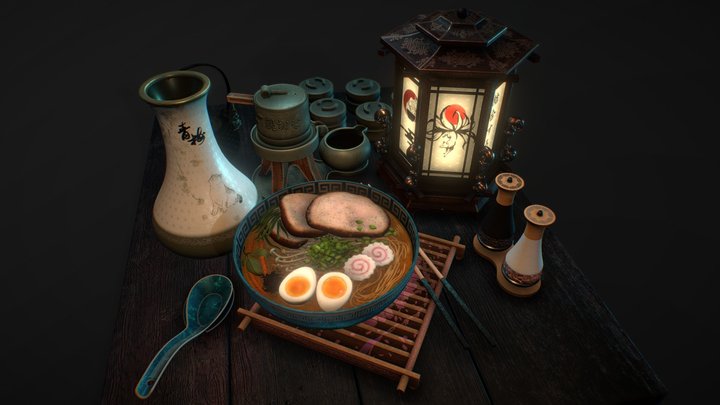 Ramen 3D models - Sketchfab