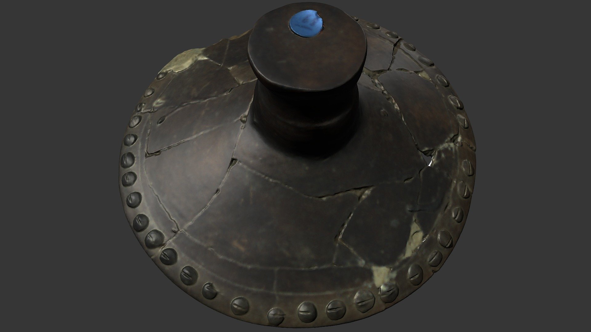 Ceramic vessel lid - 3D model by Alexandre Tokovinine (@tokovinin3d ...