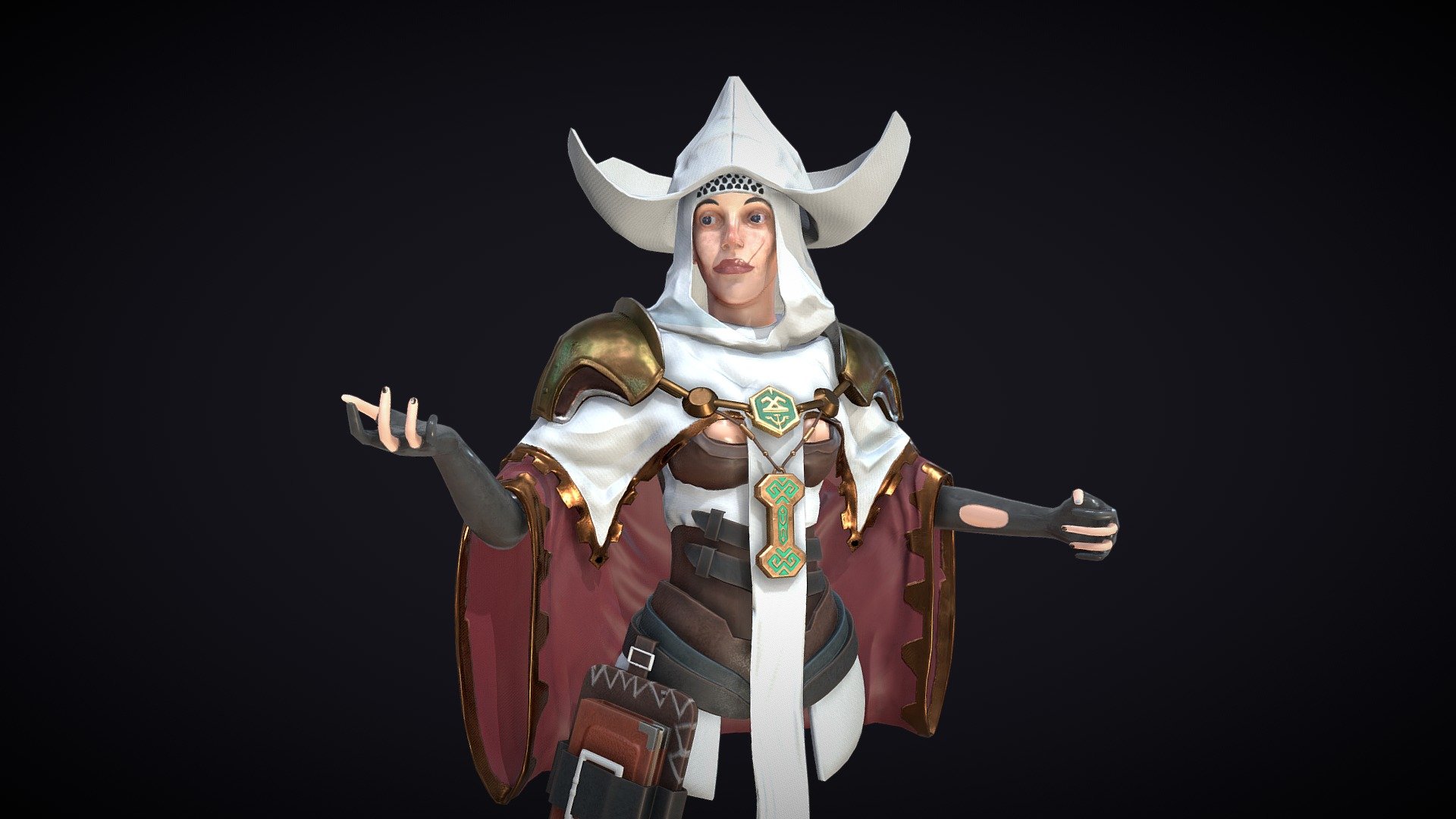 Prediger - 3D model by DuqueGeoffrey [7b54c22] - Sketchfab