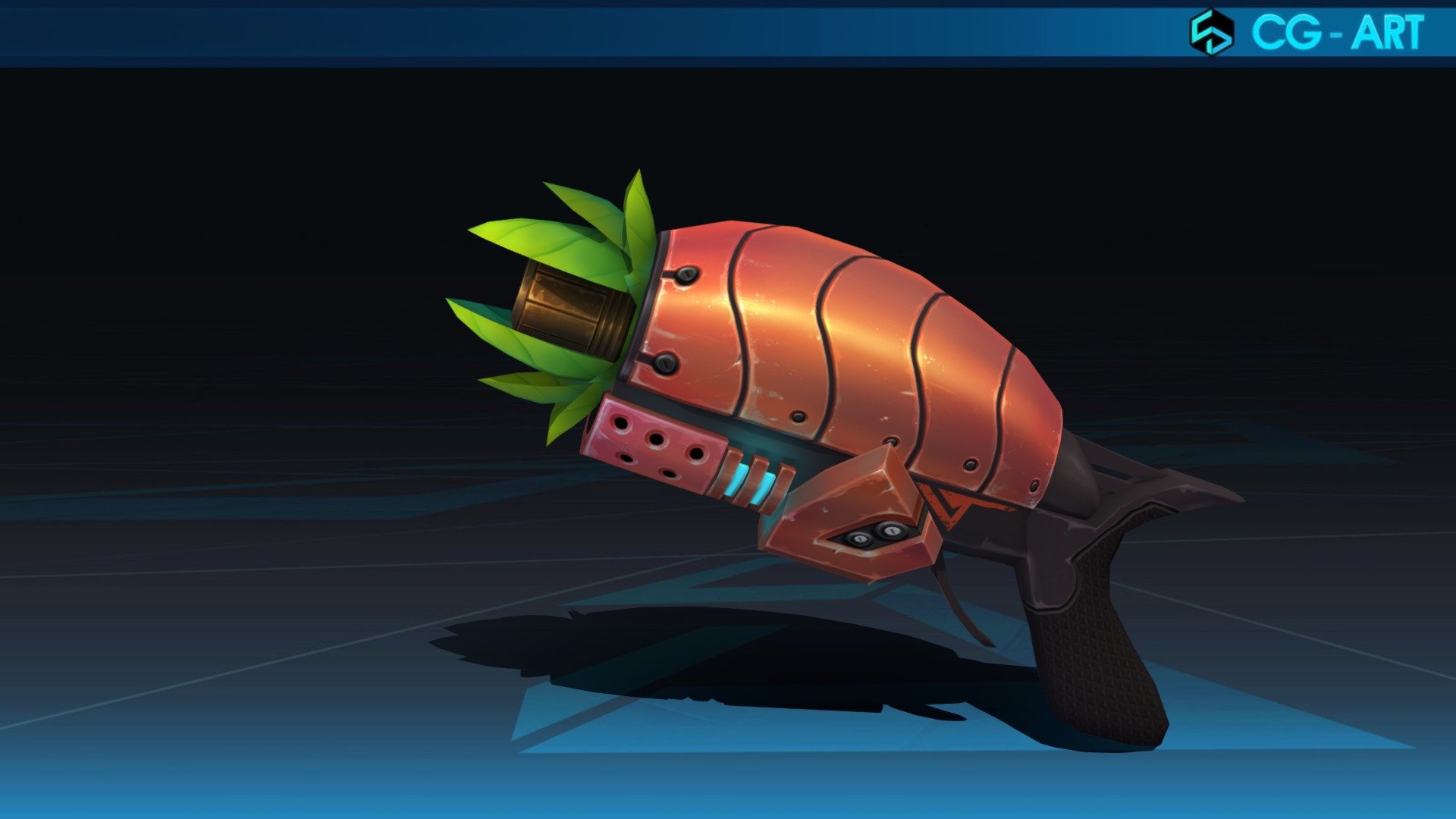 Gun of Rabbit - 3D model by cgart.com (@goart) [7b55a45] - Sketchfab