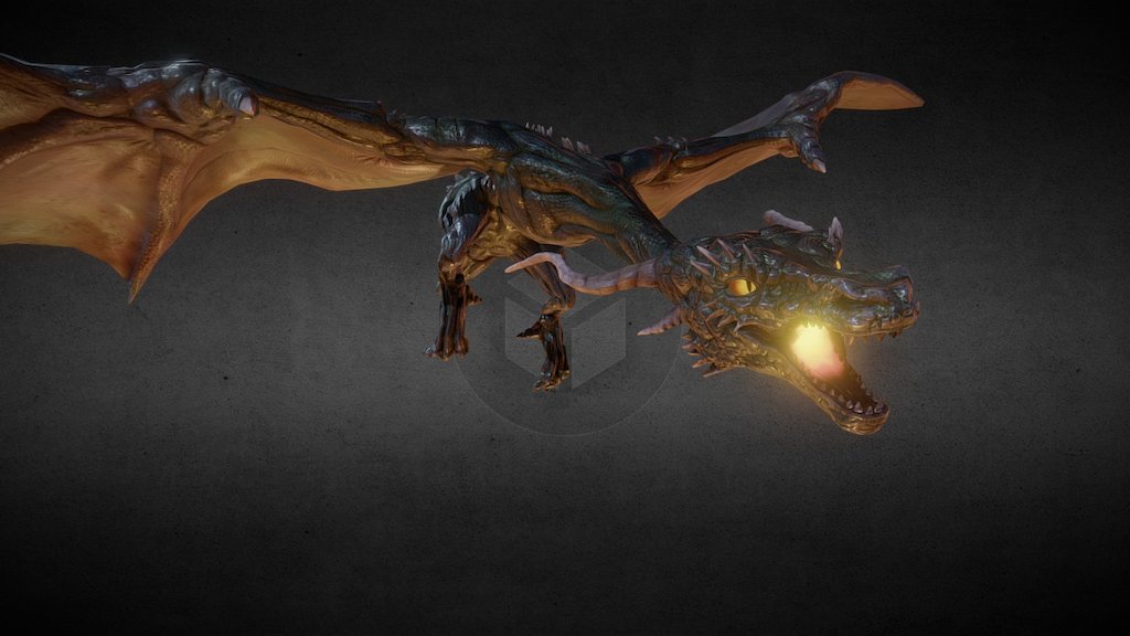 Wyvern - 3D model by neutex [7b56975] - Sketchfab