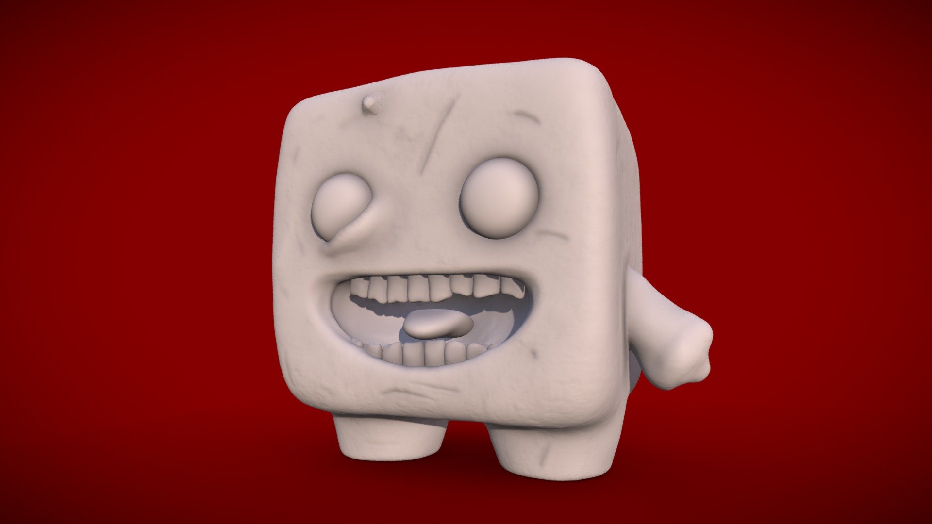 Super Meat Boy - Buy Royalty Free 3D model by Anna Gual (@annagualhz ...