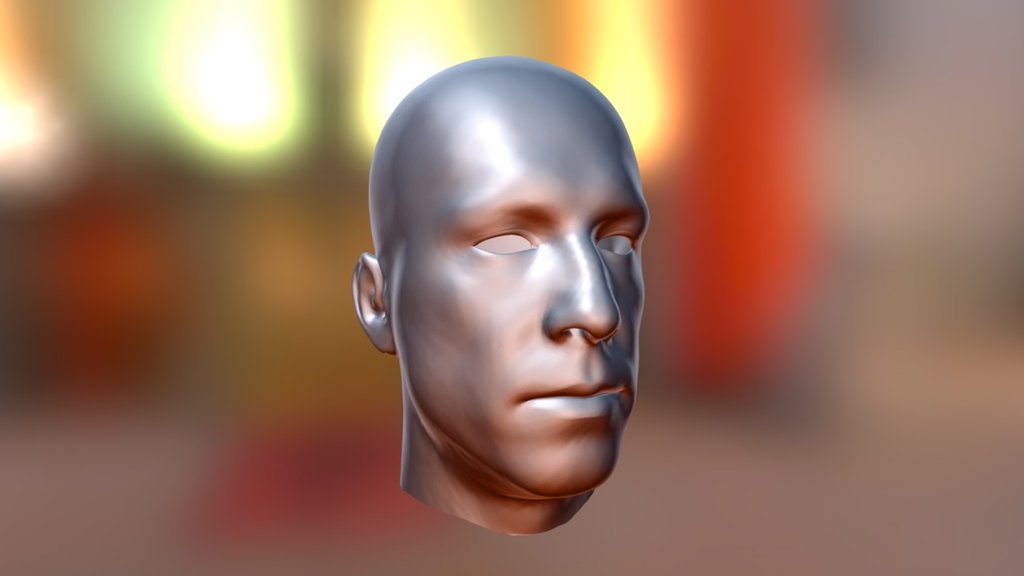 James 3D Face Model - 3D model by helencopy [7b58252] - Sketchfab