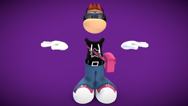 Rayman 3D models - Sketchfab
