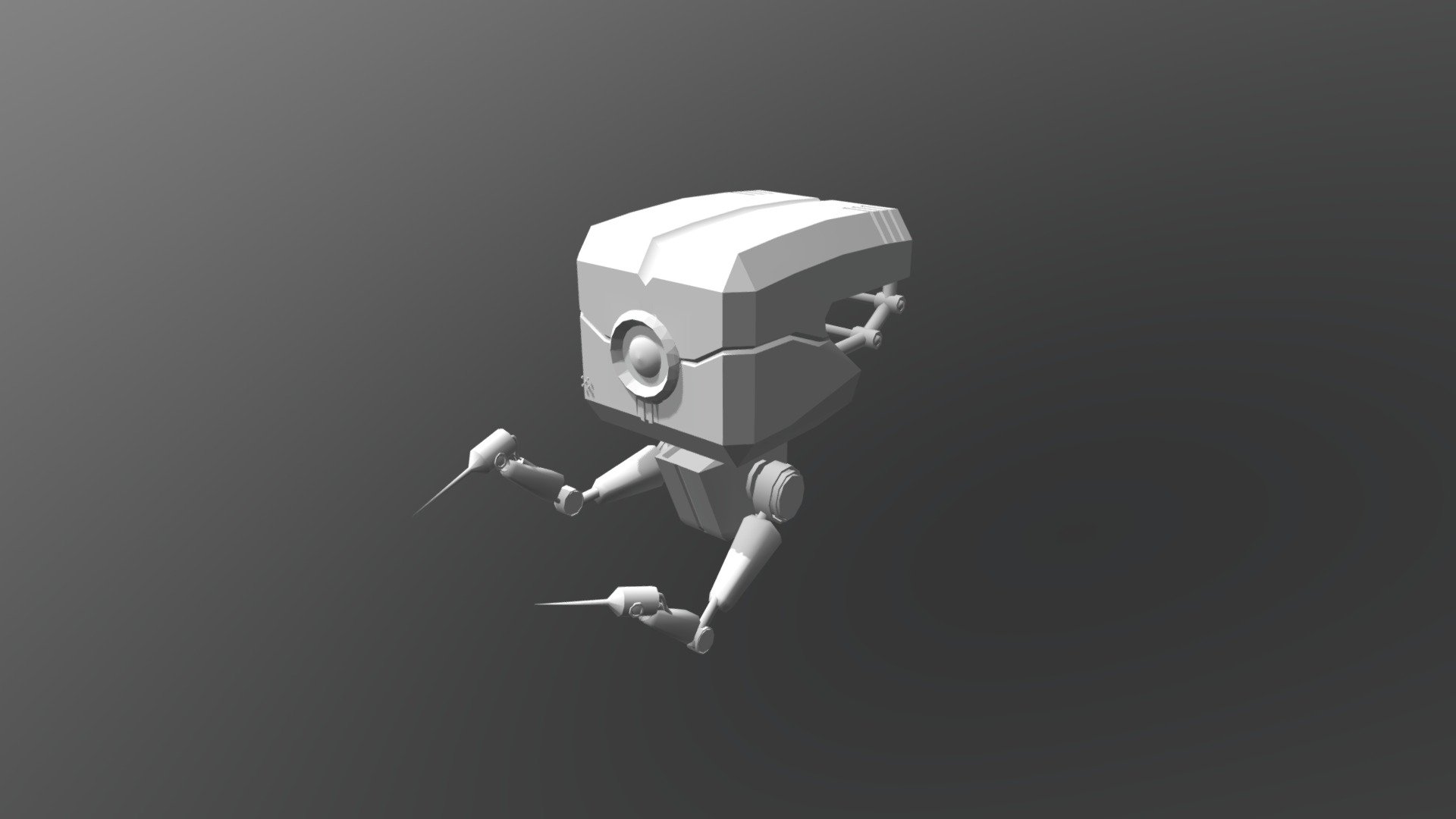 Robot Worker - 3D model by msizz88 [7b58b44] - Sketchfab