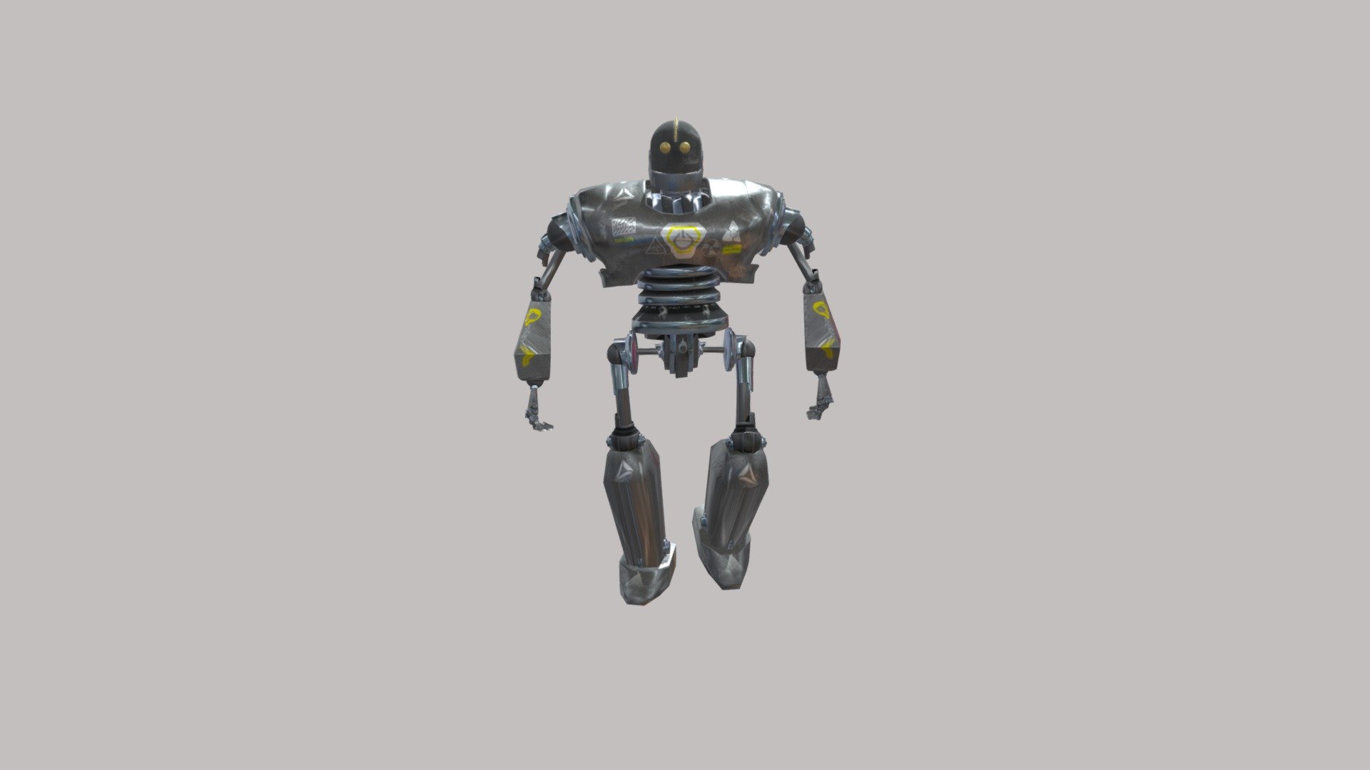 Iron Giant - 3D model by dhilllsha [7b5d5f9] - Sketchfab