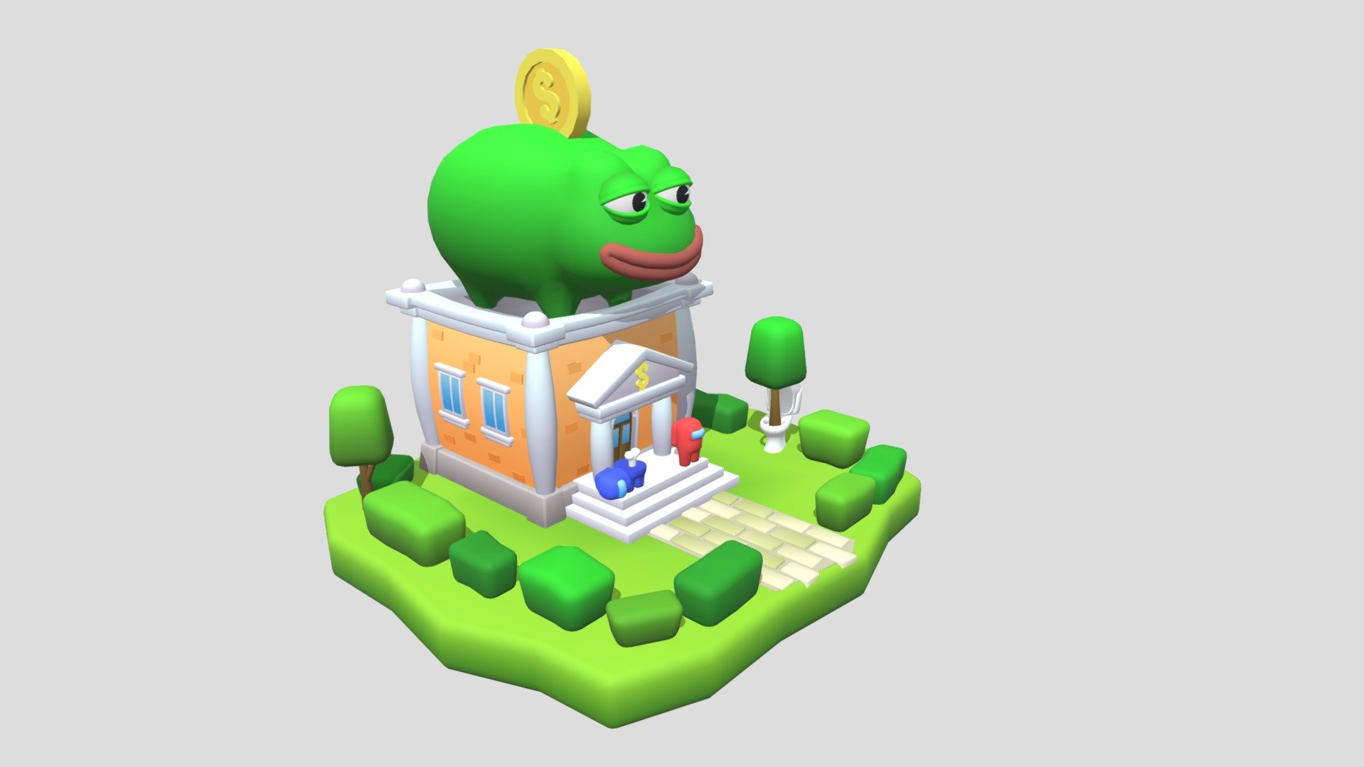 meme_bank2 - 3D model by bogdan.07.01.2001 [7b5d831] - Sketchfab