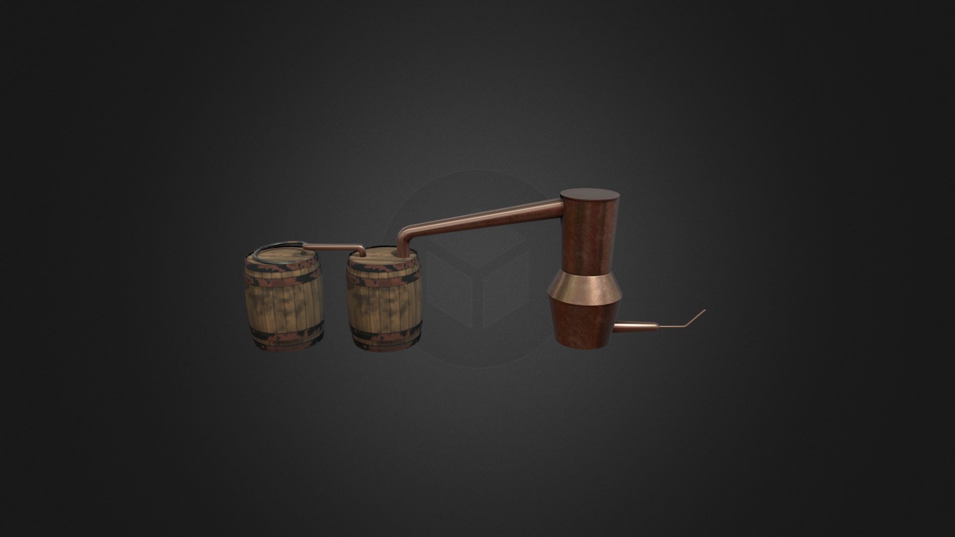 Moonshine Brewer - 3D model by wesselbrattinga [7b5e50d] - Sketchfab