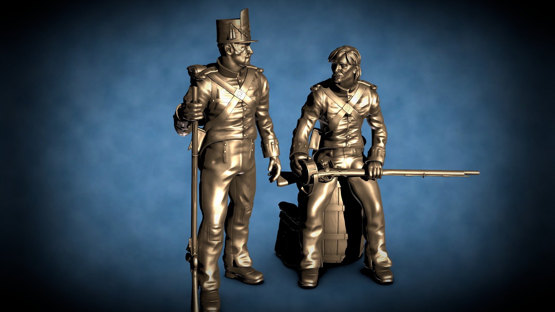 Waterloo diorama - 3d printable - Download Free 3D model by Andy ...