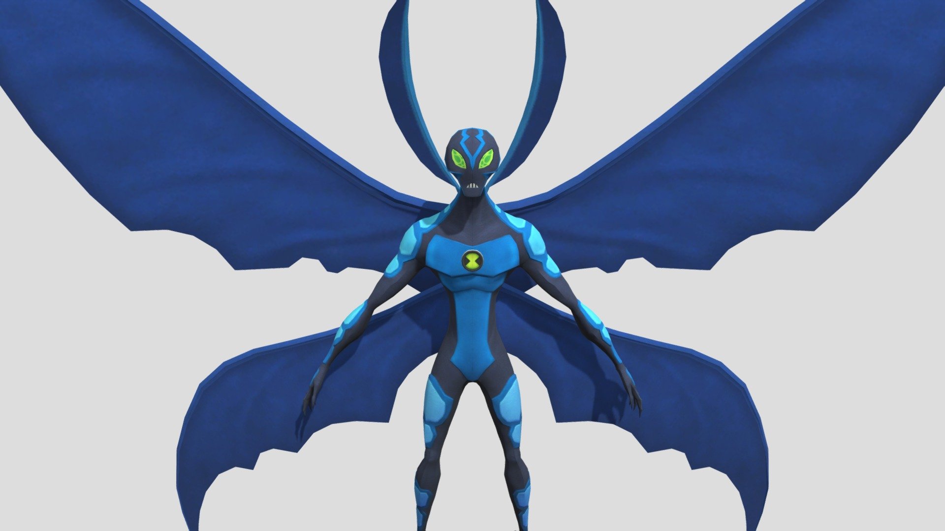 Ben 10 Ultimate Alien Big Chill - Download Free 3D model by pve771309 ...