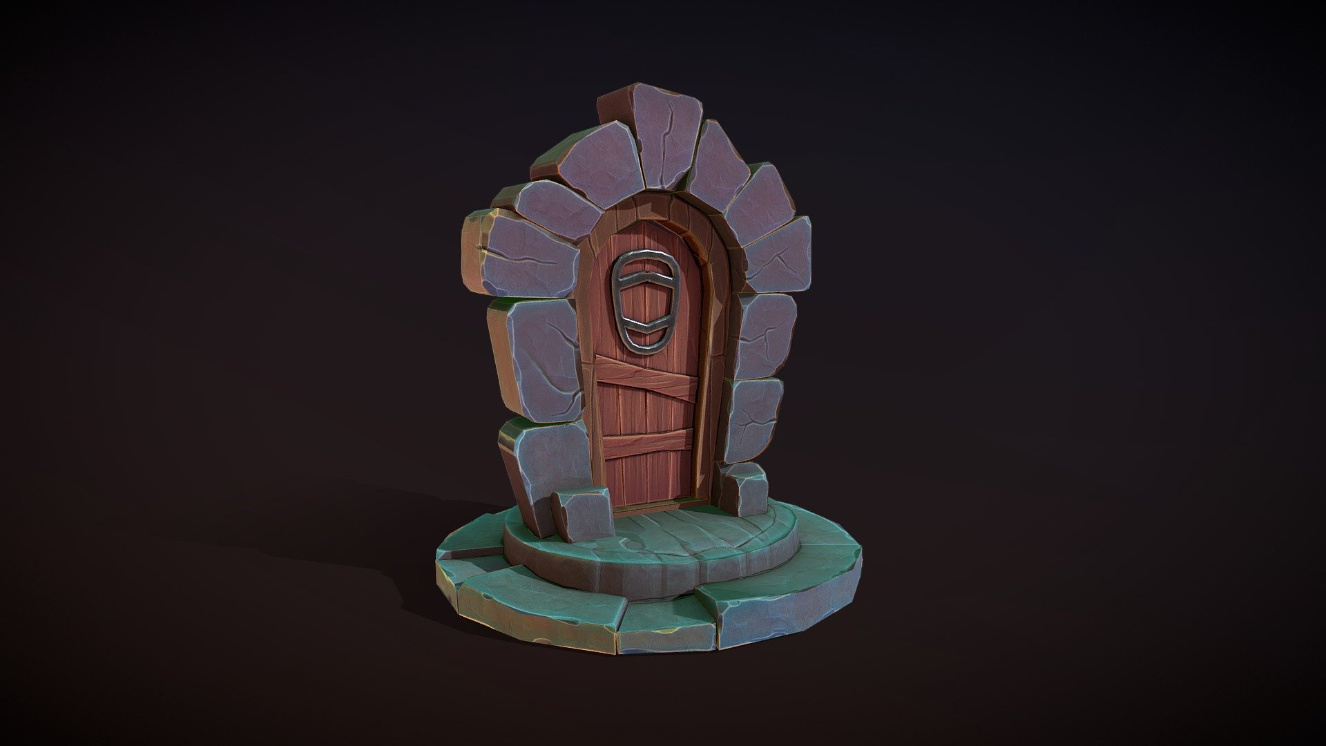 old stylized door - Buy Royalty Free 3D model by Jelveh 3D (@mozata ...