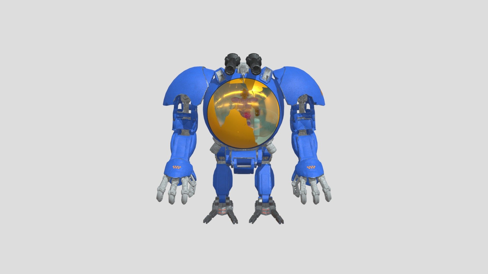 Mech_and_pilot_125k - 3D model by cyfarb [7b661f9] - Sketchfab
