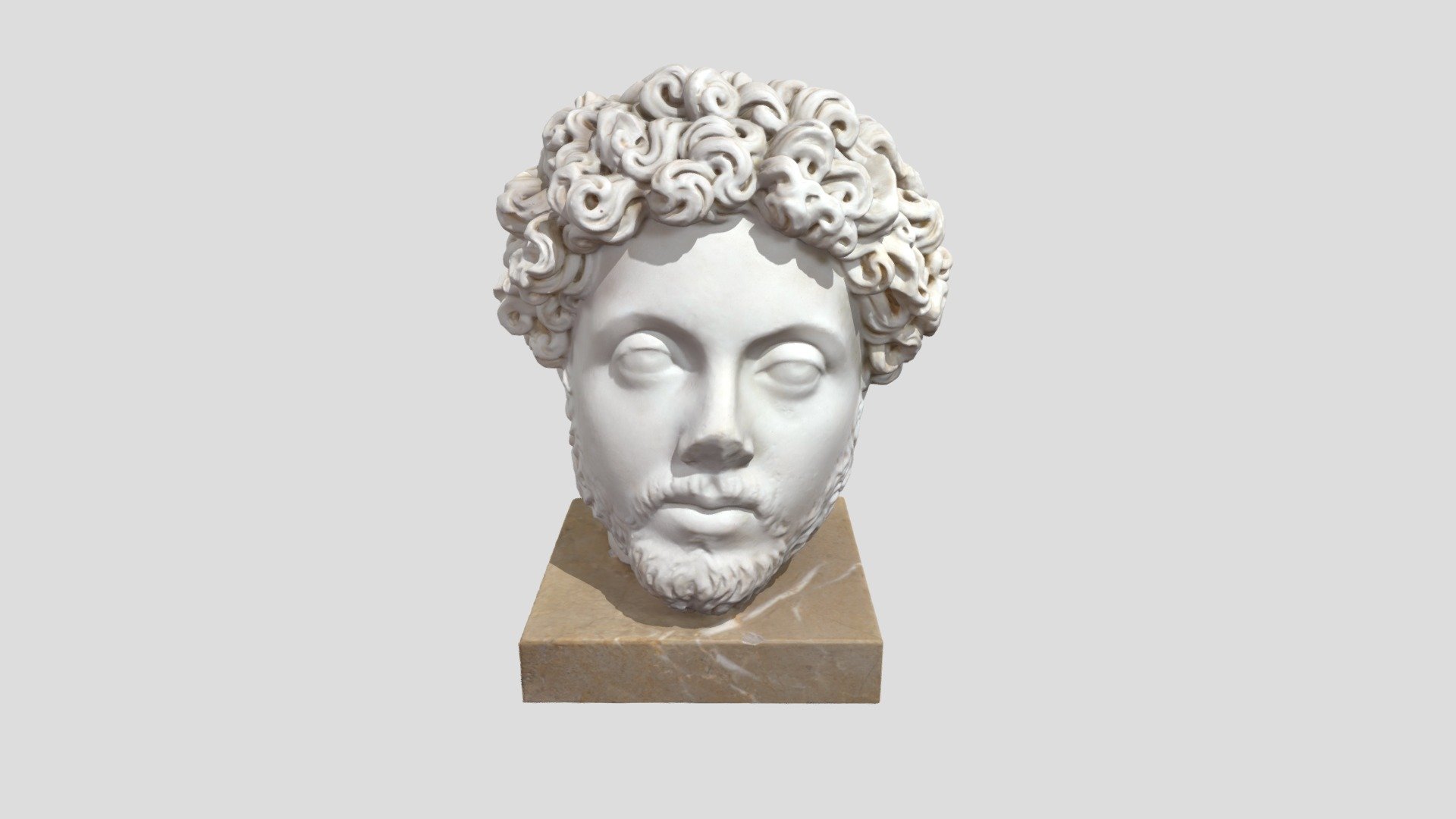 Busto del emperador Marco Aurelio - 3D model by Laboratorio Virtual ...