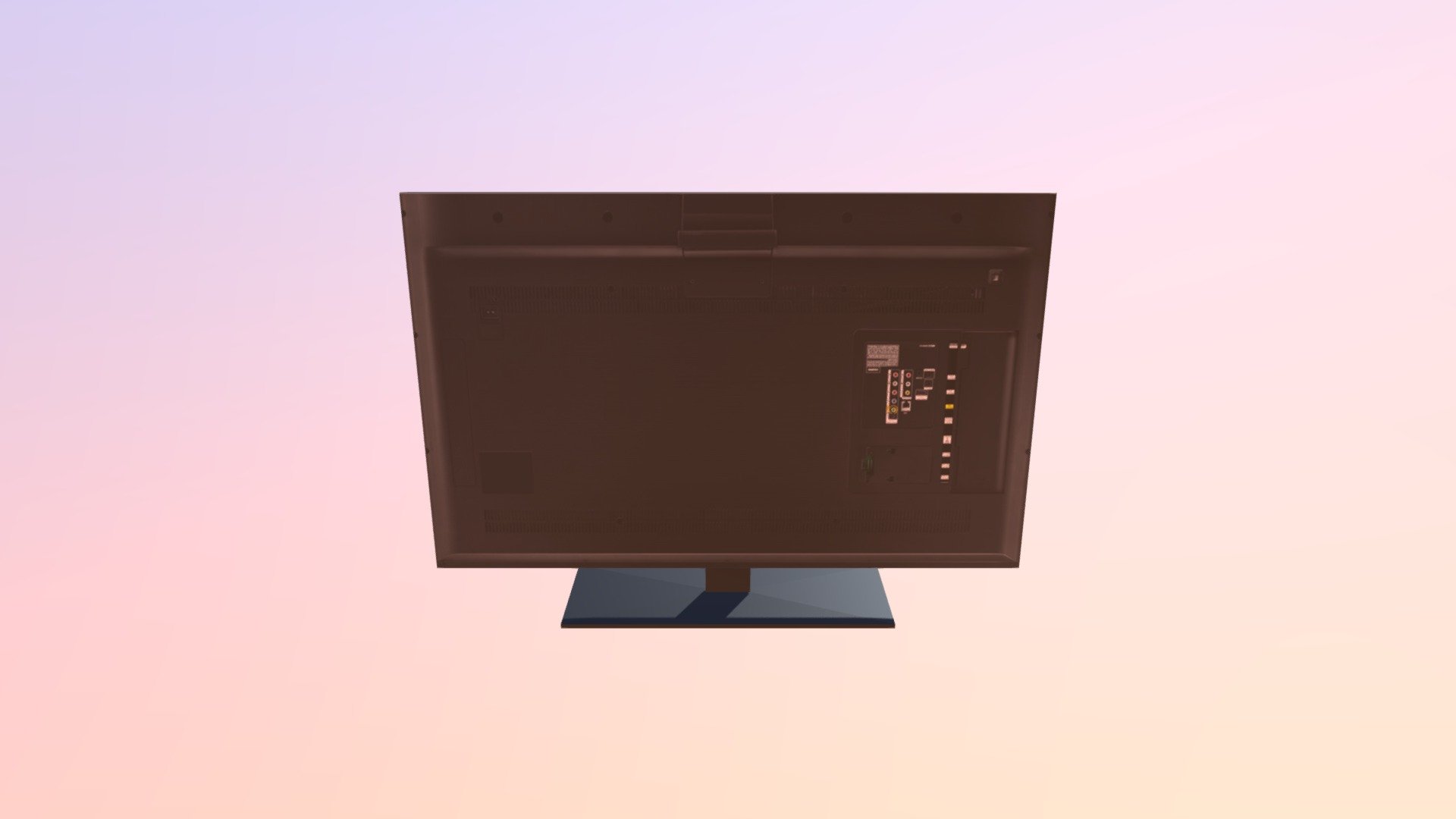Low Poly TV - 3D model by jean mestti (@Josh.Pringless) [7b6eb05 ...
