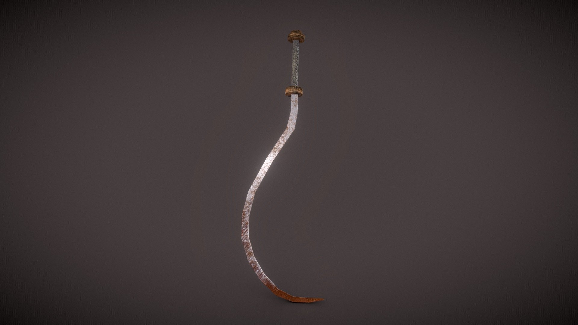 Low Poly Scythe - Download Free 3D model by Sigil0fSaturn [7b6f9b0 ...