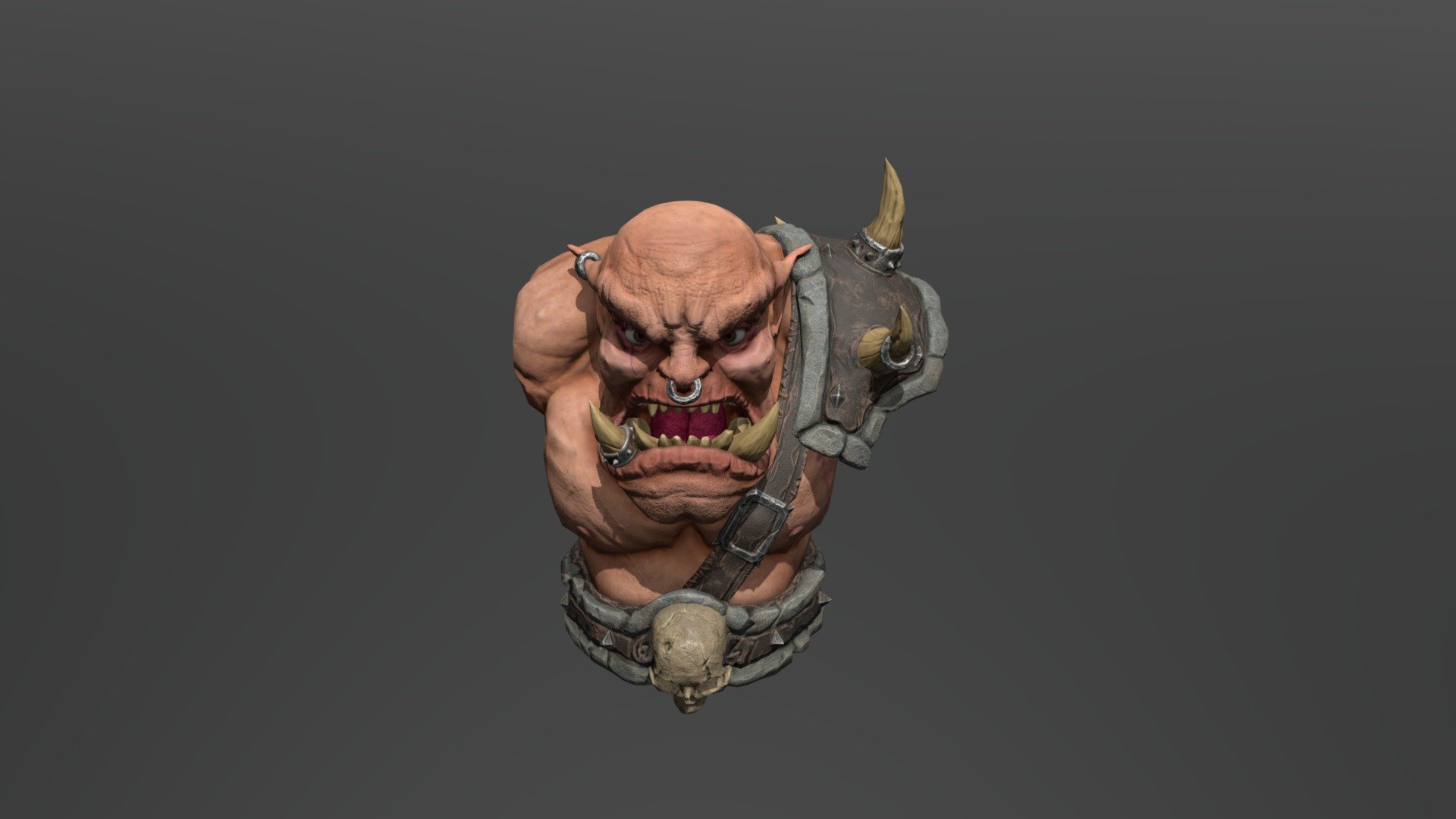 Orc practice - 3D model by Efren Sanchez (@Efren.SG) [7b70cc2] - Sketchfab