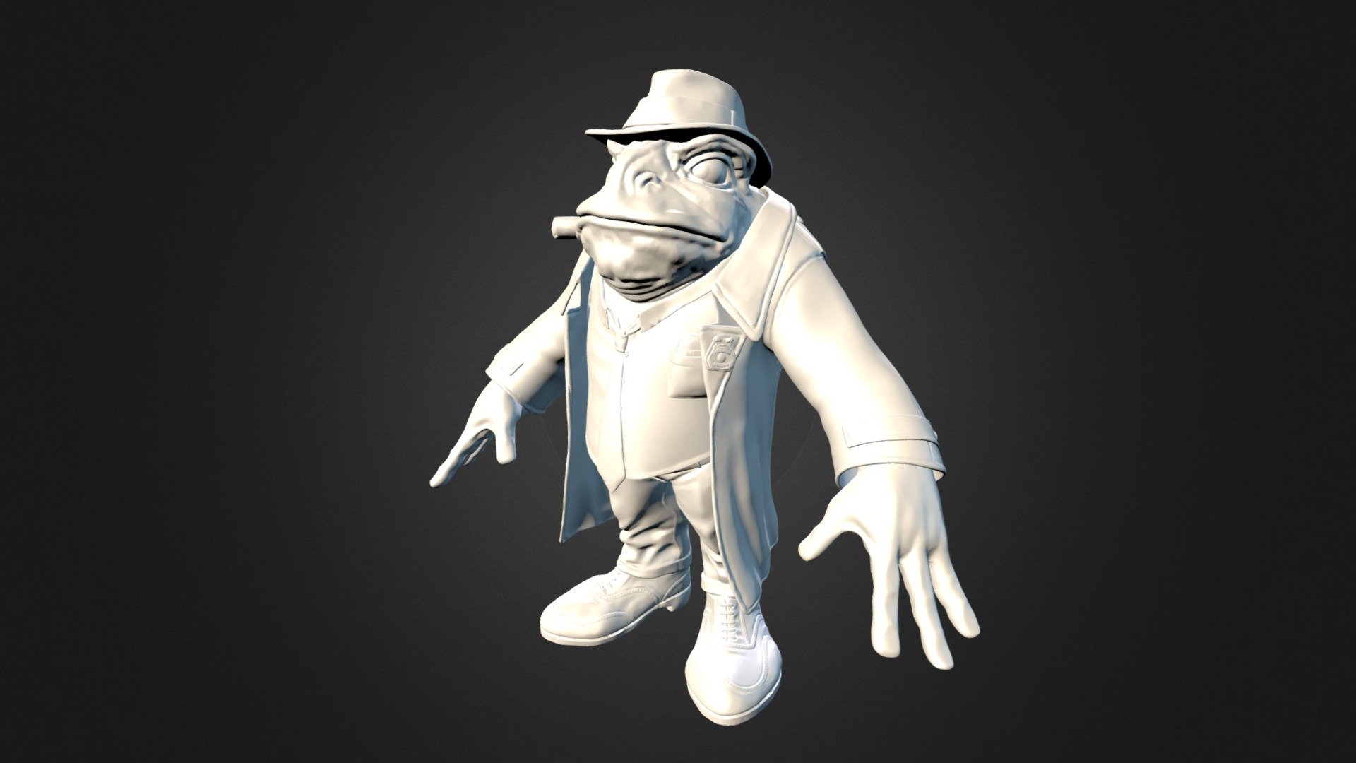 Toad Guy - March 2 2015 - 3D model by geta-ve [7b710a1] - Sketchfab