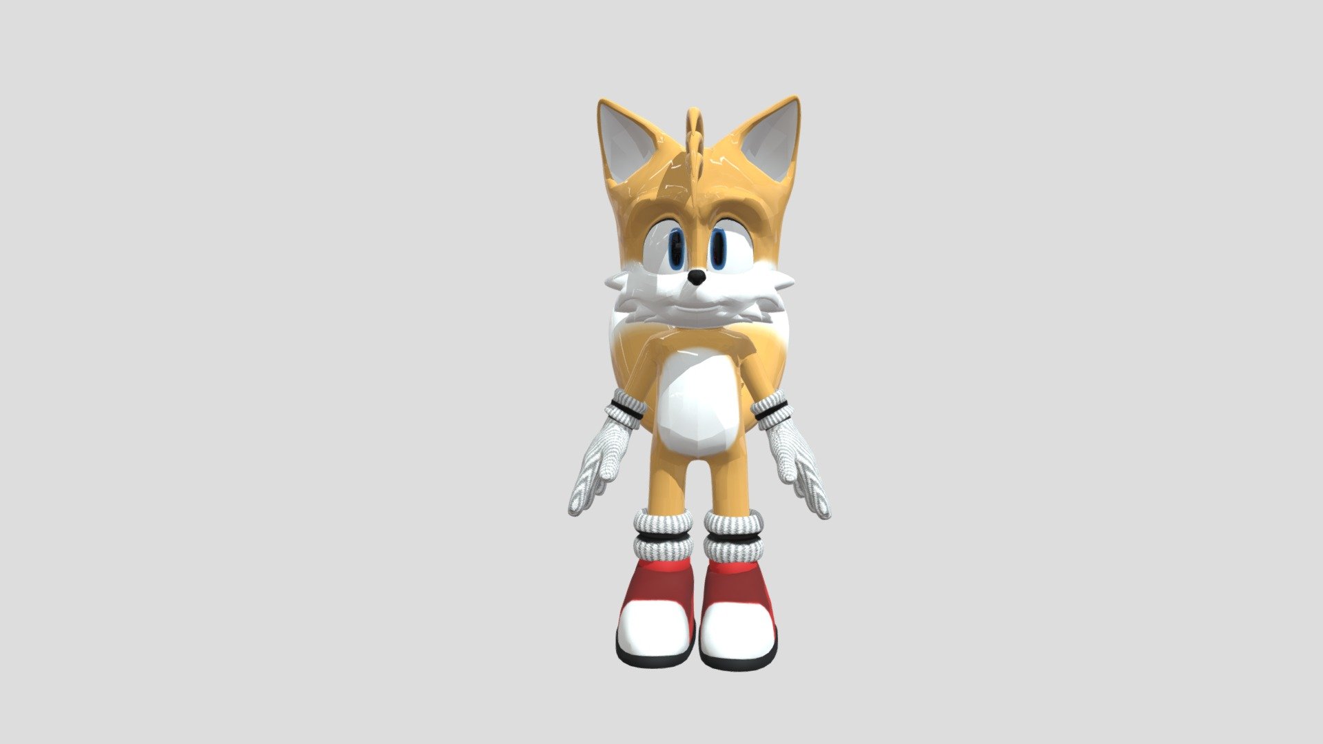 Tails Pixar 2021 woody sonic toy story - Download Free 3D model by hm ...