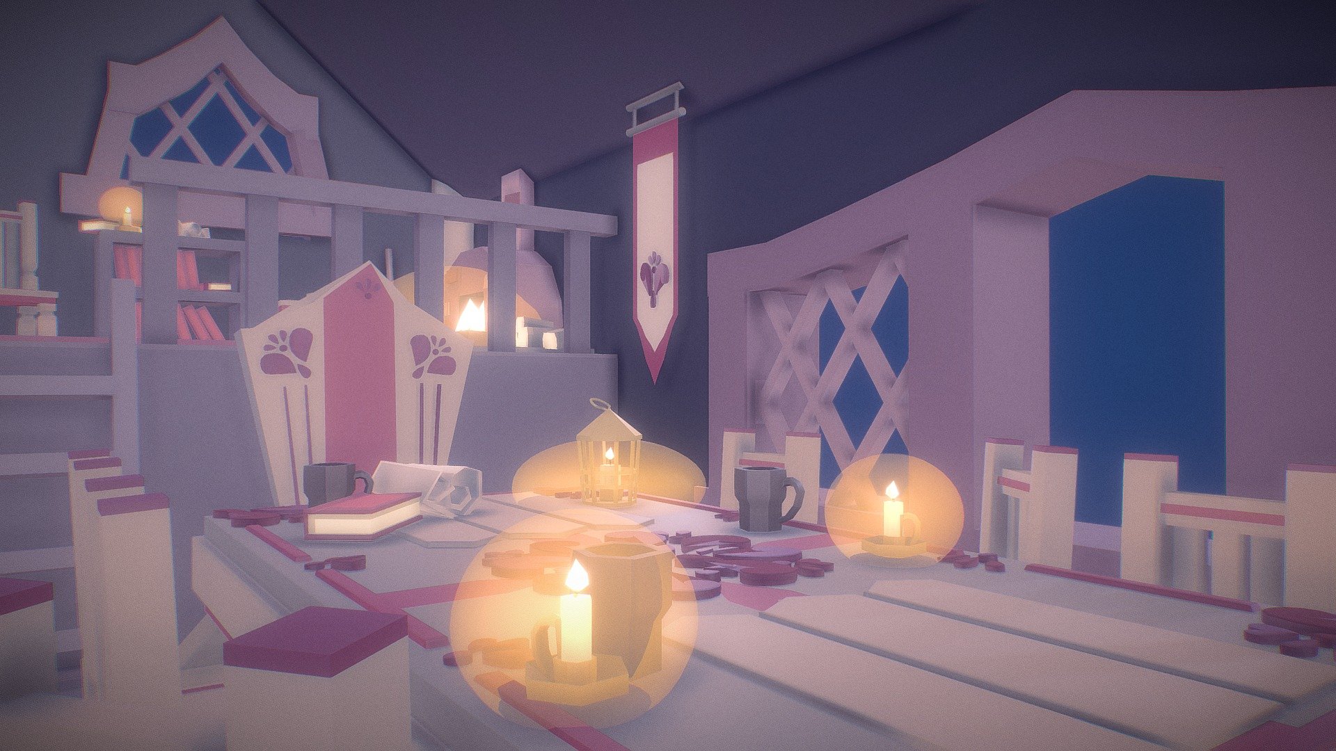 AG Hall - 3D model by Kaylie Benner (@kayliebenner) [7b734f9] - Sketchfab