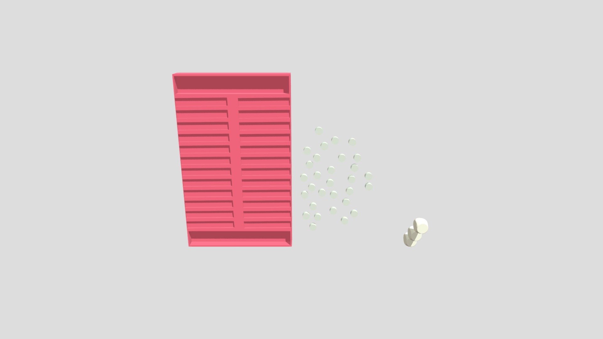 JUEGO BACKGAMMON - 3D model by AnaGallardo [7b76fd7] - Sketchfab