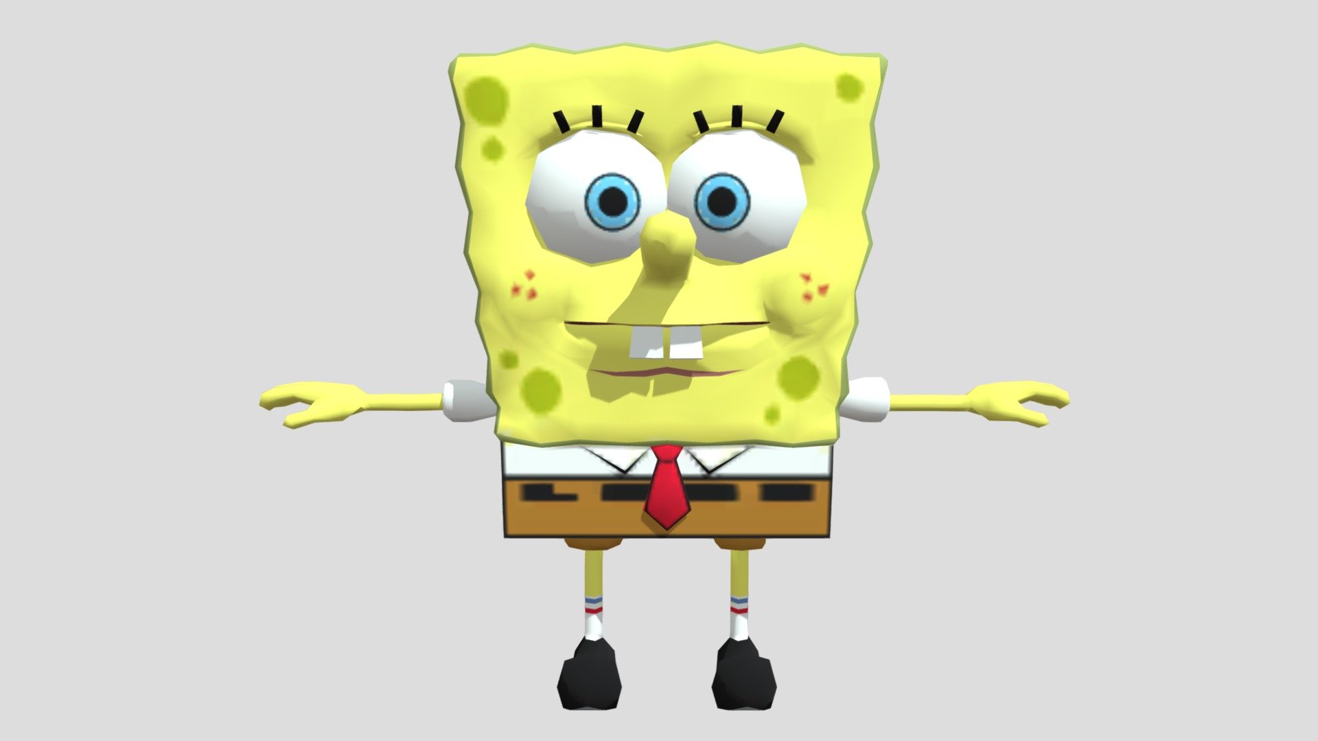 SpongeBob SquarePants 3D Model - Download Free 3D model by spongebob ...