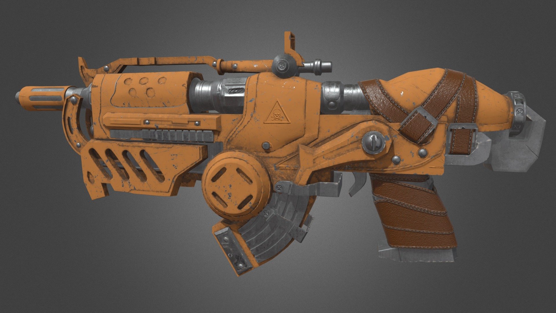 gun Model - 3D model by saikumar (@saikumar12345) [7b77553] - Sketchfab