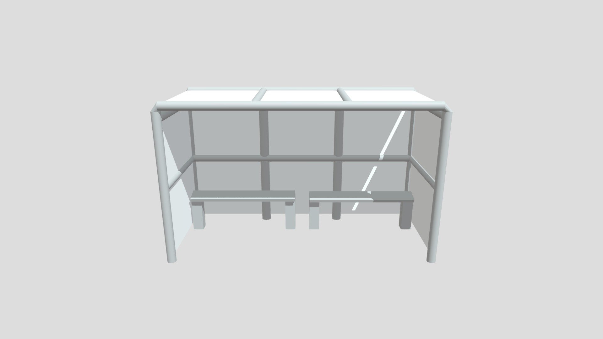 Bus-stand - 3D model by kalina (@kalinakuzera573) [7b77e5c] - Sketchfab
