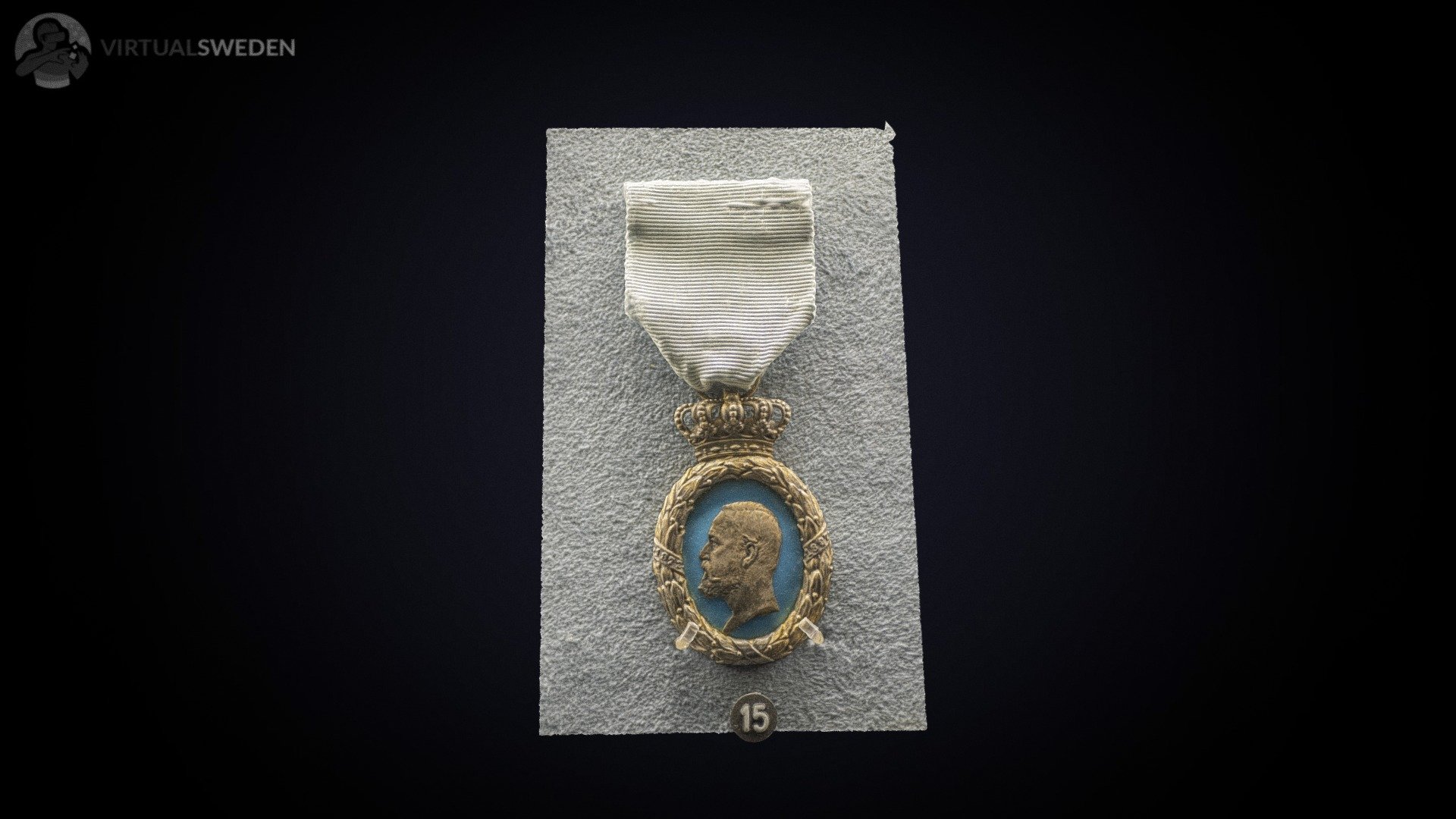 King Oscar II´s Commemorative badge - 3D model by Virtualsweden ...