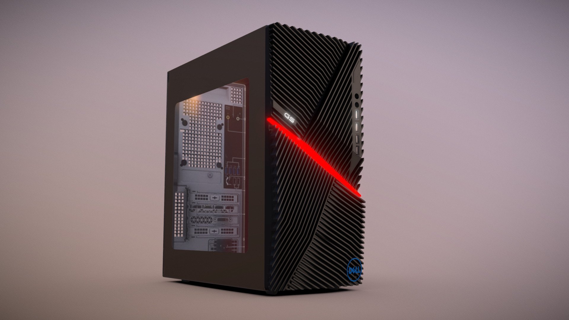pc Dell - 3D model by valde [7b77ff5] - Sketchfab