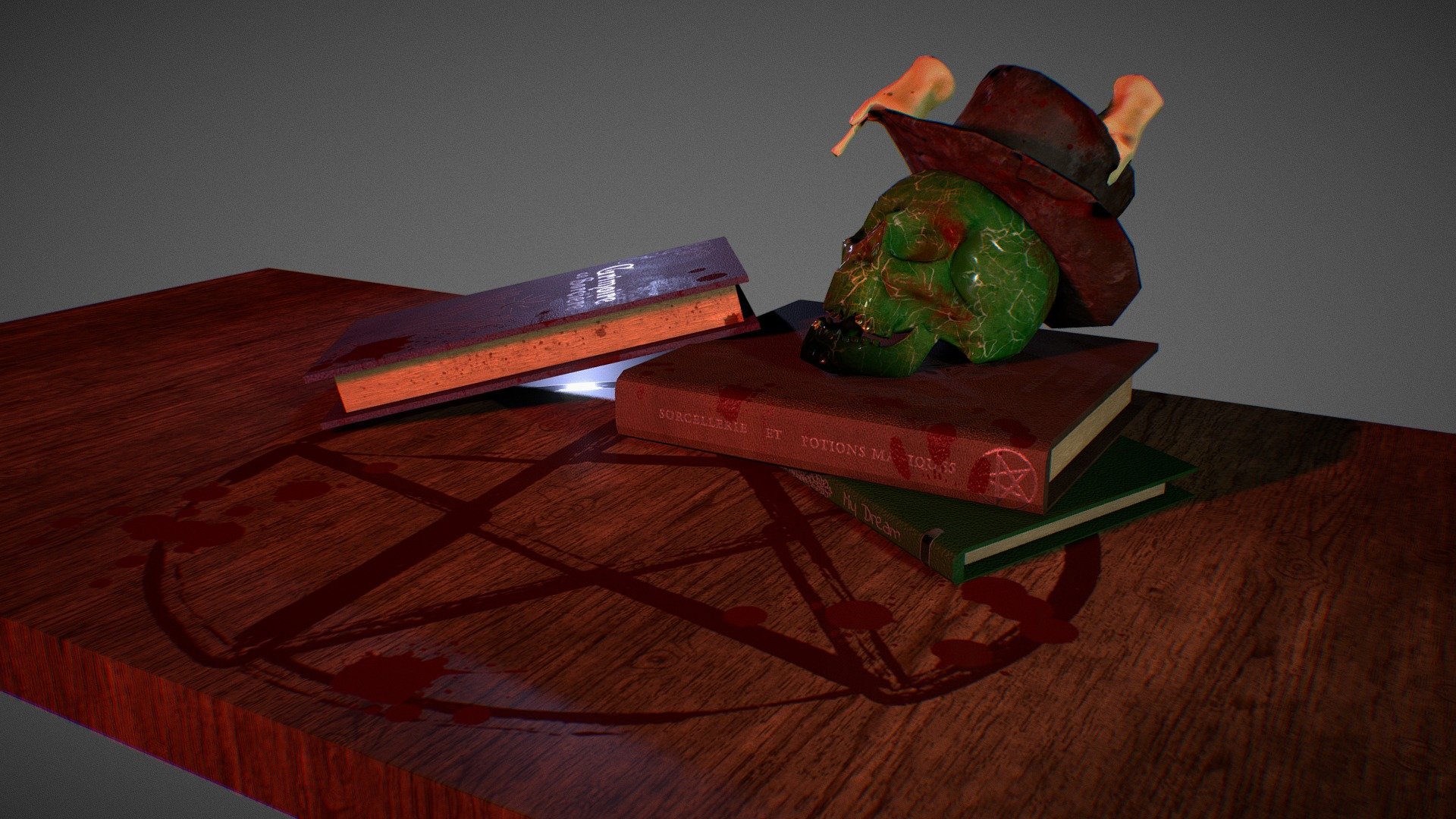 The witch ritual - 3D model by Sixxa [7b78234] - Sketchfab