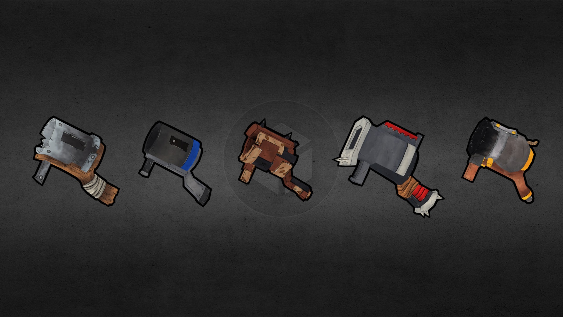 Weapon Set: Mediguns - 3D model by Skia (@Skia-Ura) [7b78696] - Sketchfab