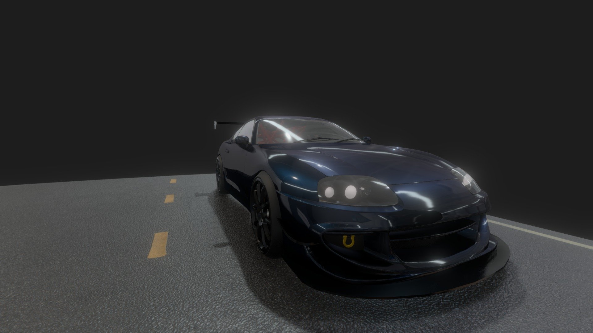 Toyota Supra Game Ready model - Buy Royalty Free 3D model by The ...